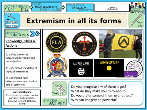 Extremism and Radicalisation | Teaching Resources