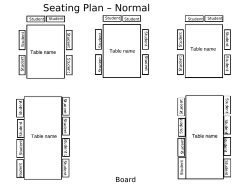 Editable setting plan | Teaching Resources