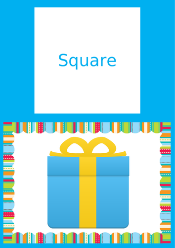 2D Shapes Display Posters | Teaching Resources