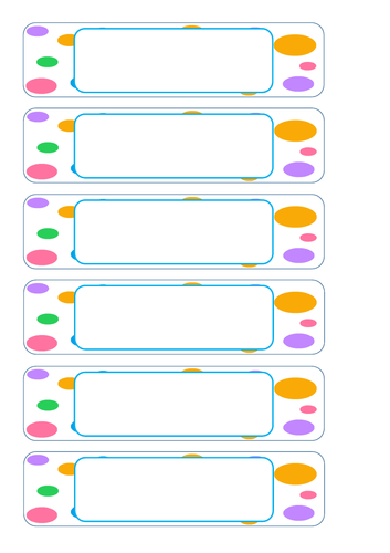 Editable Drawer Labels Various Designs | Teaching Resources