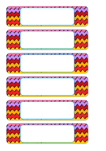 Editable Drawer Labels Various Designs | Teaching Resources