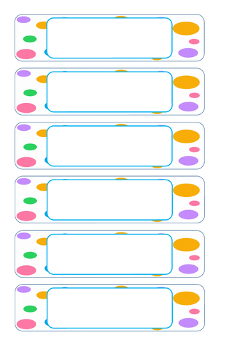 Editable Drawer Labels Various Designs | Teaching Resources