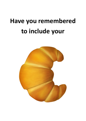 CROISSANT - Mnemonic to improve GCSE writing and speaking content ...