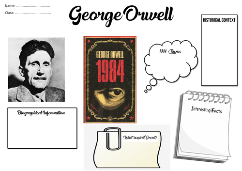 iGCSE English Literature - 1984 Chapter 1-8 Lessons (Book 1) | Teaching ...