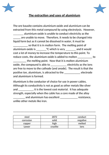 CIE IGCSE Combined Science C5 REVISION (Electricity and chemistry ...