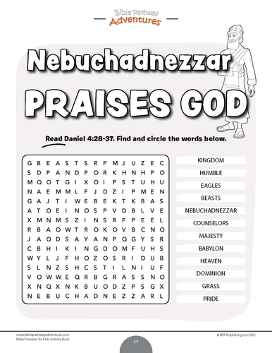 Bible Proverbs for Kids Activity Book | Teaching Resources