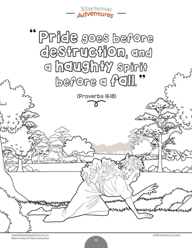 Bible Proverbs for Kids Activity Book | Teaching Resources