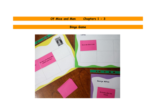 EAL: Of Mice and Men | Teaching Resources