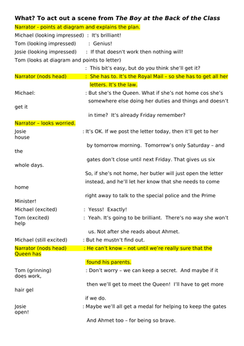 32 lessons - 'The Boy at the Back of the Class' by Onjali Rauf - Year 4 ...