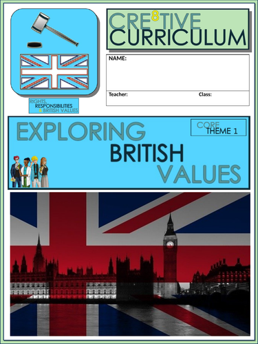 British Values Work Booklet - PSHE | Teaching Resources