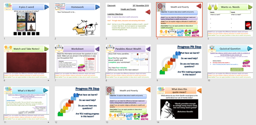 AQA Human Rights: Wealth and Poverty - Whole Lesson and Resources ...