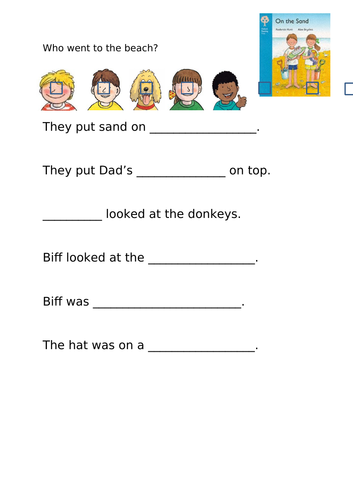 Stage 3 Oxford Reading Tree Comprehension Activities | Teaching Resources