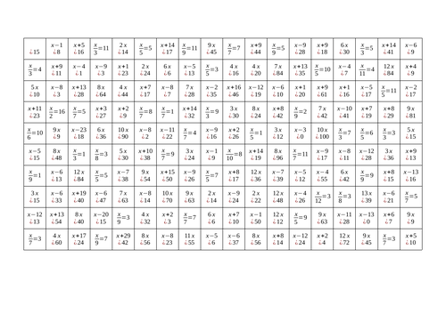 One Step Equations - Colouring | Teaching Resources