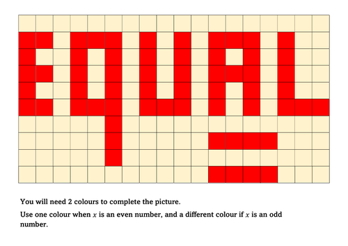 One Step Equations - Colouring | Teaching Resources
