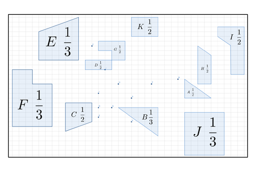 Fractional Enlargements - Jigsaw Puzzle | Teaching Resources