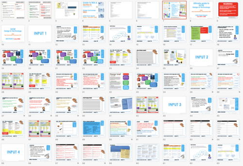 GCSE DT NEA AQA Guide to Section B – Design Brief/Client Needs ...