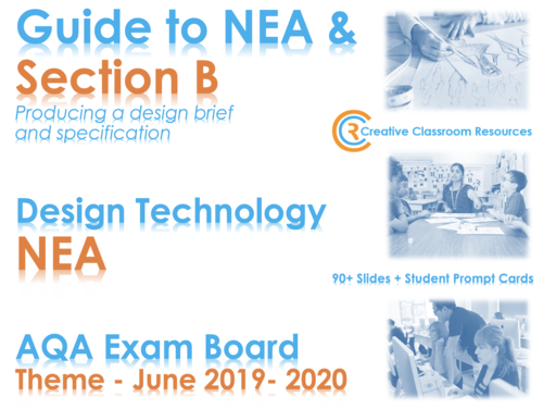 GCSE DT NEA AQA Guide to Section B – Design Brief/Client Needs ...