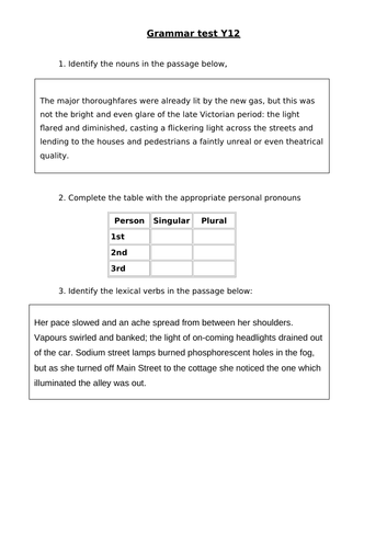A Level English Language - 5 Quizzes | Teaching Resources
