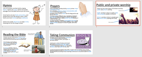 How do Christians worship God? - Whole Lesson and Resources for KS3 ...