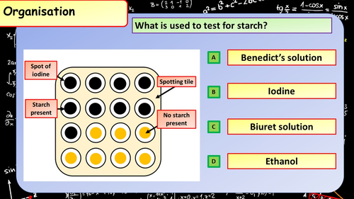 £1 ONLY! KS4 AQA GCSE Biology (Science)Organisation Multiple Choice Revision Questions ...