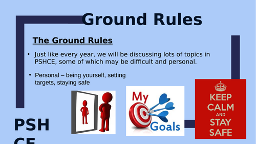 NEW Ground Rules for PSHCE (starter lesson) | Teaching Resources