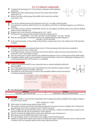 OCR A-Level Chemistry: Module 6 | Teaching Resources OCR A-Level Chemistry: Module 6 | Teaching Resources