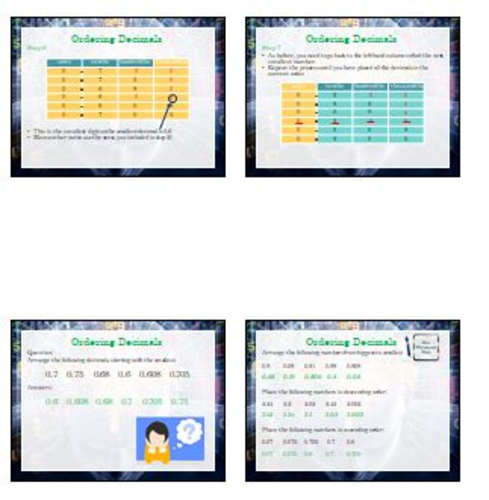 Place Value & Ordering Numbers Lesson Pack | KS3, GCSE Foundation ...