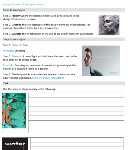 Elements & Principles Of Design | Scheme Of Work | Teaching | Classwork ...