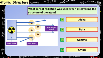 £1 ONLY! KS4 AQA GCSE Physics (Science)Atomic Structure Multiple Choice ...