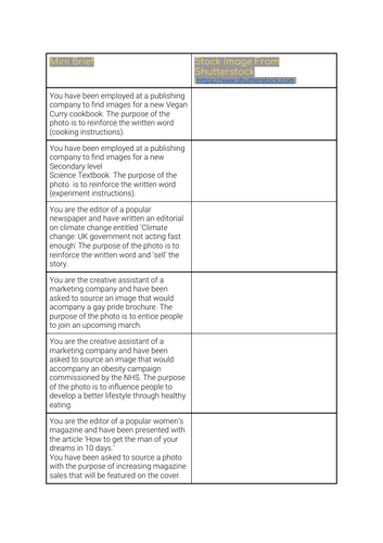 BTEC LEVEL 3 Media Extended Diploma | Unit 27: Digital Photography ...