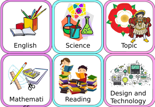 Key Stage Two Visual Timetable | Teaching Resources