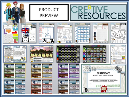 Back to School Transition Escape Room | Teaching Resources