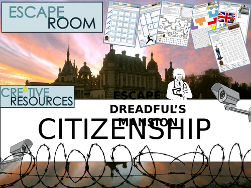 Citizenship Escape Room | Teaching Resources