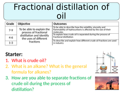 NEW AQA GCSE Chemistry (2016) - Fractional Distillation | Teaching ...