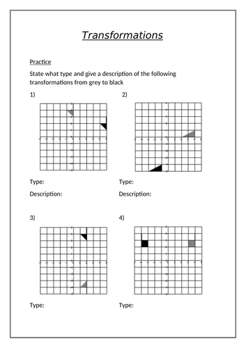 10 GCSE Foundation Geometry Worksheets | Teaching Resources