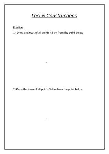 10 GCSE Foundation Geometry Worksheets | Teaching Resources