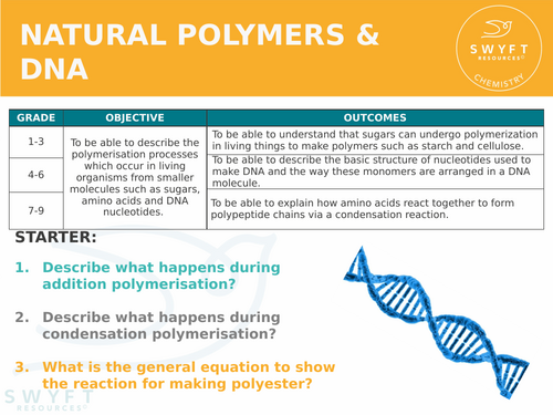 NEW AQA GCSE Chemistry - 'Organic Chemistry' lessons | Teaching Resources