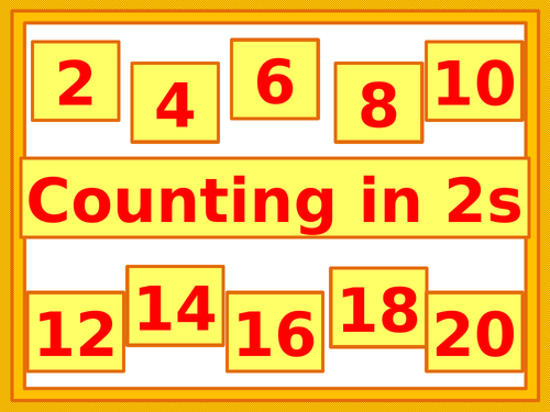 Counting in 2s - Complete Lesson | Teaching Resources