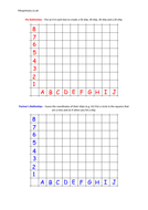 Battleships Coordinate Game | Teaching Resources