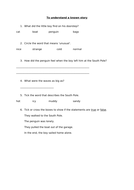 Lost and Found comprehension | Teaching Resources