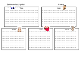 English- Setting description- Story writing | Teaching Resources