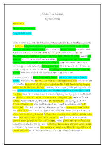 English KS2- Story Writing- Character description | Teaching Resources