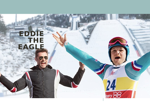Eddie the Eagle Biopic Film Analysis with activities and two ...