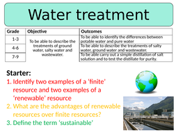 NEW AQA GCSE (2016) Chemistry - Water Treatment by SWiftScience ...