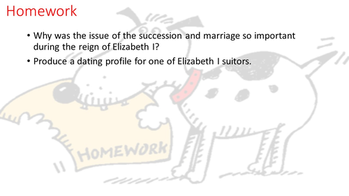 Love Island: Who should Queen Elizabeth I marry? | Teaching Resources