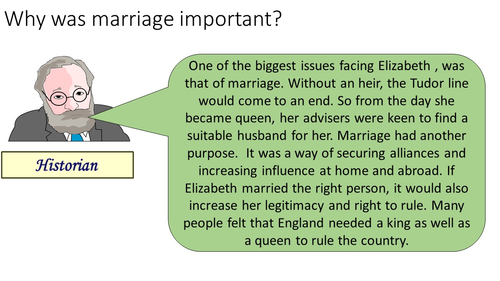 Love Island: Who should Queen Elizabeth I marry? | Teaching Resources