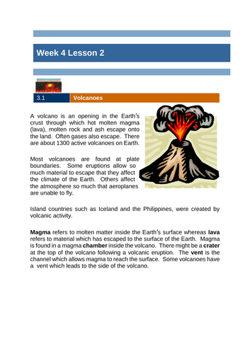 Volcanoes | Teaching Resources
