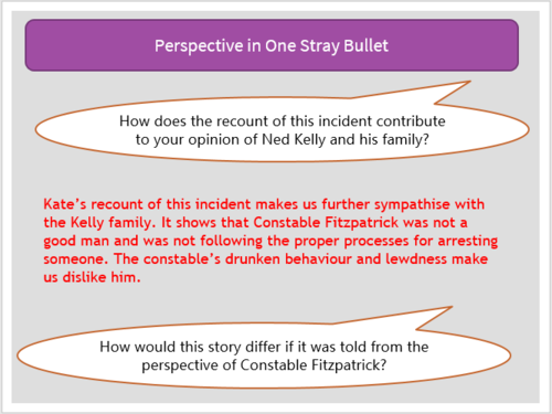 Ned Kelly English Unit - Reading Chapter 3 of Black Snake (focusing on ...