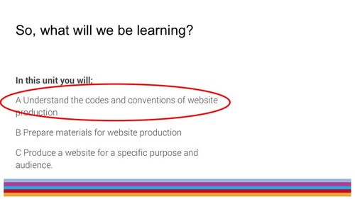 BTEC LEVEL 3 Media Extended Diploma | Unit 12: Website Production | LOA ...