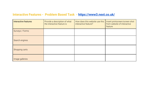 BTEC LEVEL 3 Media Extended Diploma | Unit 12: Website Production | LOA ...